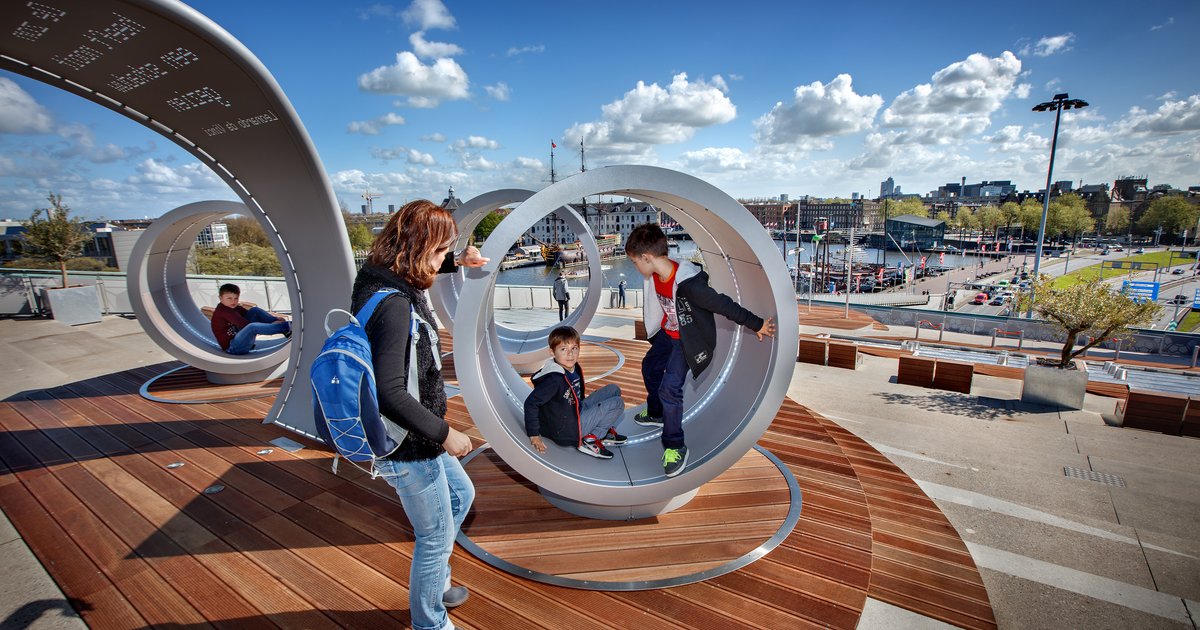 The Roof of NEMO: The highest city square in the Netherlands | City Guide