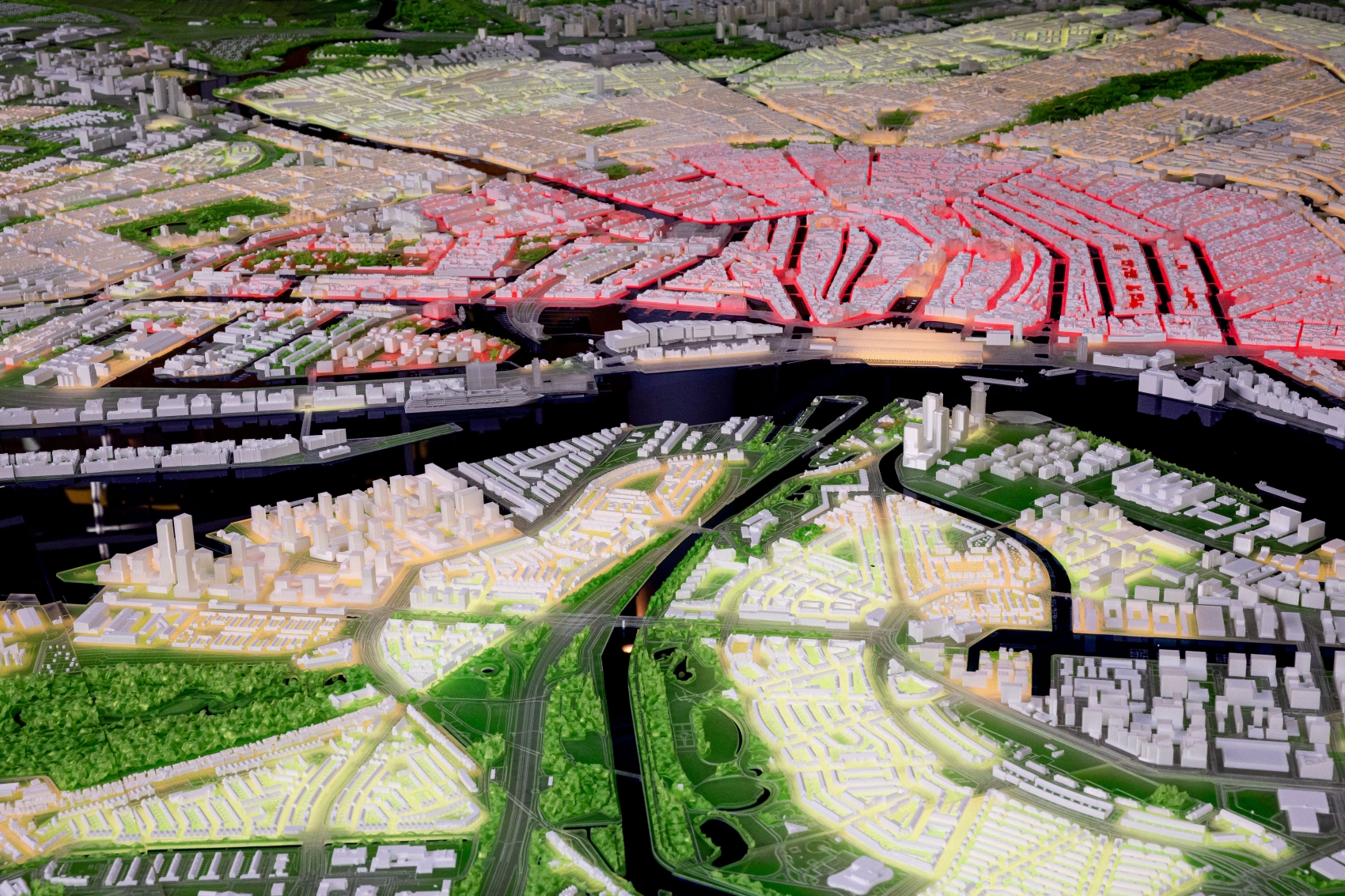 The Model of Amsterdam: 3D exhibition in WTC Zuidas