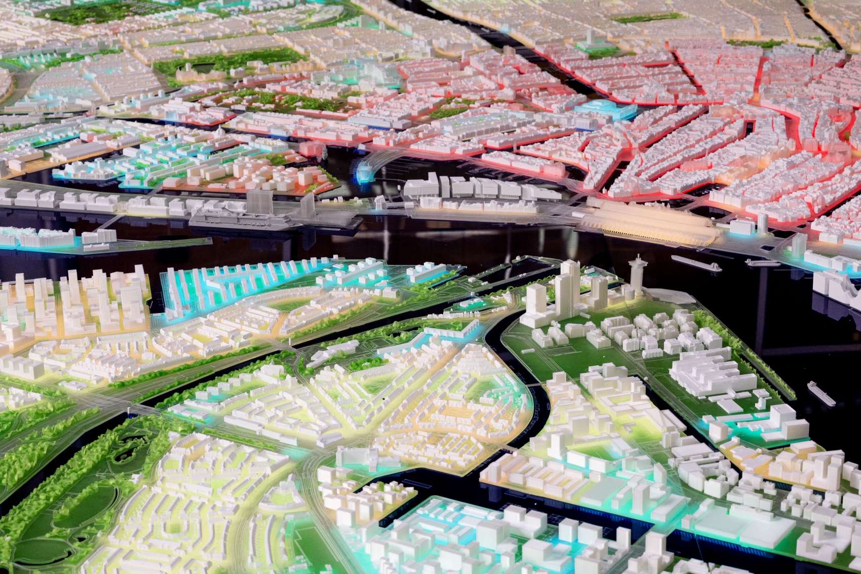 De Maquette van Amsterdam: 3D-expo in WTC Zuidas